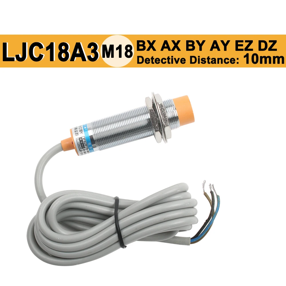 Capacitive-Proximity-Sensor-LJC18A3-18mm-Diameter-10mm-Detective ...