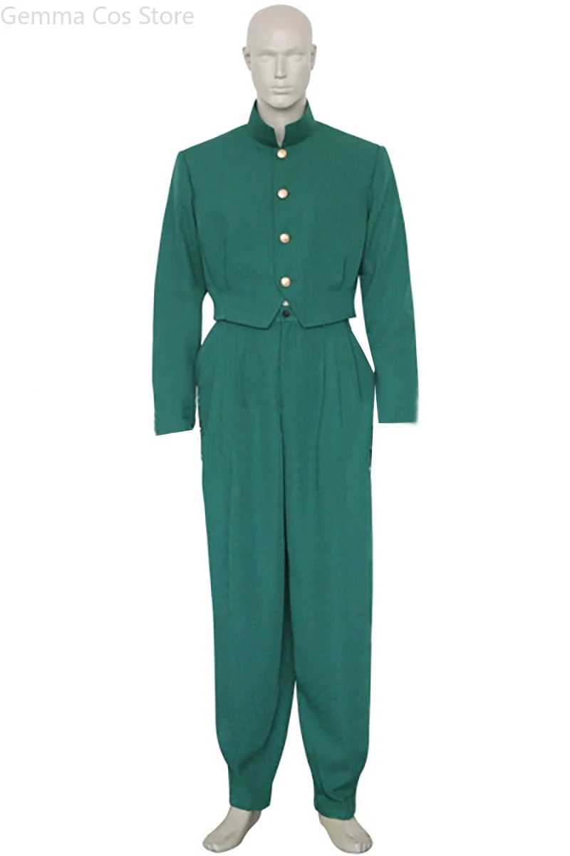 Anime-Yusuke-Urameshi-Cosplay-Costume-Green-Full-Set-Halloween-Costume ...