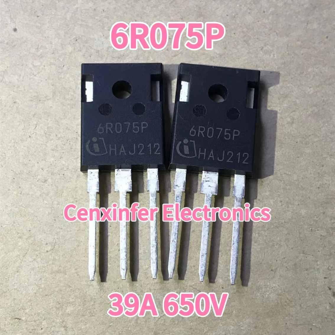 5PCS-IPW60R075P-6R075P-IPW60R037P7-60R037P7-IPW60R165P-6R165P ...