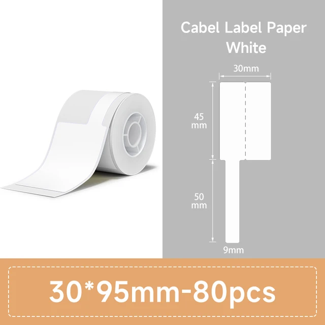 Niimbot B21 B1 B3S B203 Printer Label Cabel Sticker Network Security Switch Label Tape Label ...