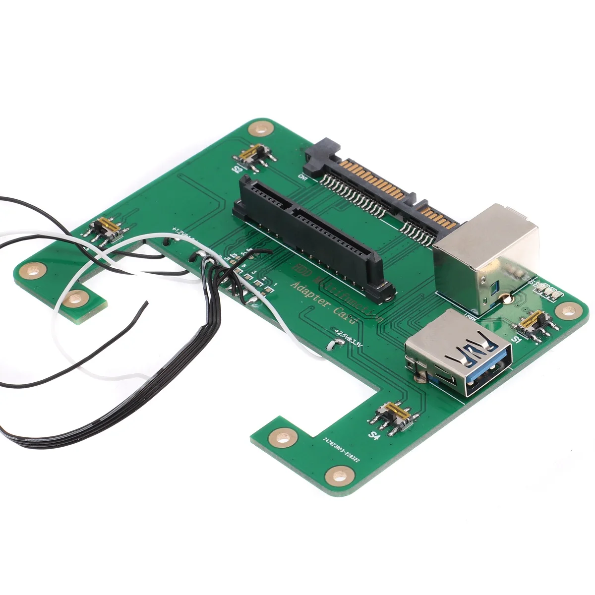 Adaptador USB a SATA para disco duro SSD, reparación de voltaje, cable de salto de línea ...