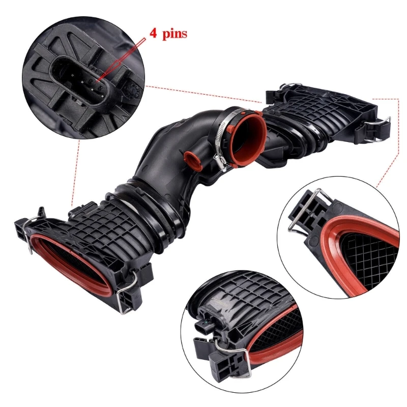 4pin-Air-Intake-Duct-with-Air-Mass-Sensors-6420901542-for-ML350-GL350 ...
