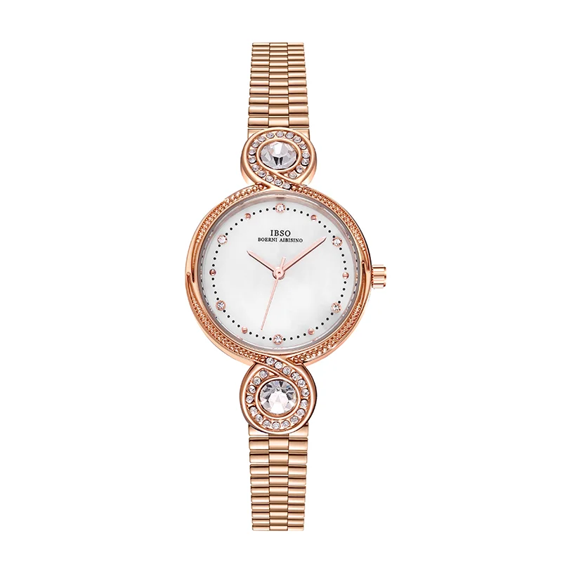 Original-Waterproof-Female-Watch-Red-Leather-Trend-2024-Quartz-Diamond ...