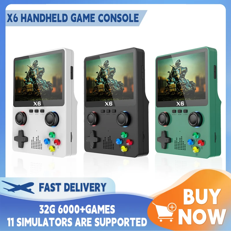 2023-x6-game-console-3-5Inch-IPS-Screen-Handheld-Game-Player-Dual ...