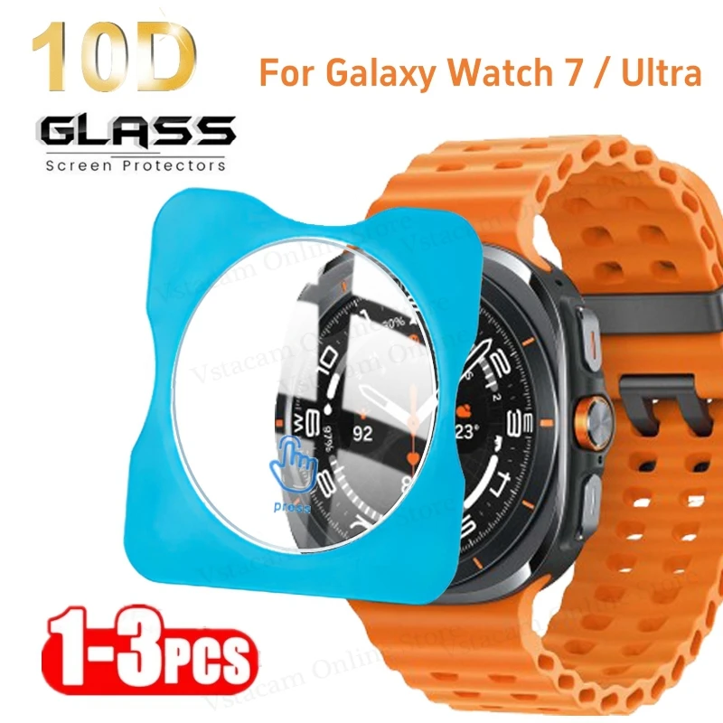 1-3Pcs-Tempered-Glasss-for-Samsung-Galaxy-Watch-7-40mm-44mm-Ultra-47mm ...