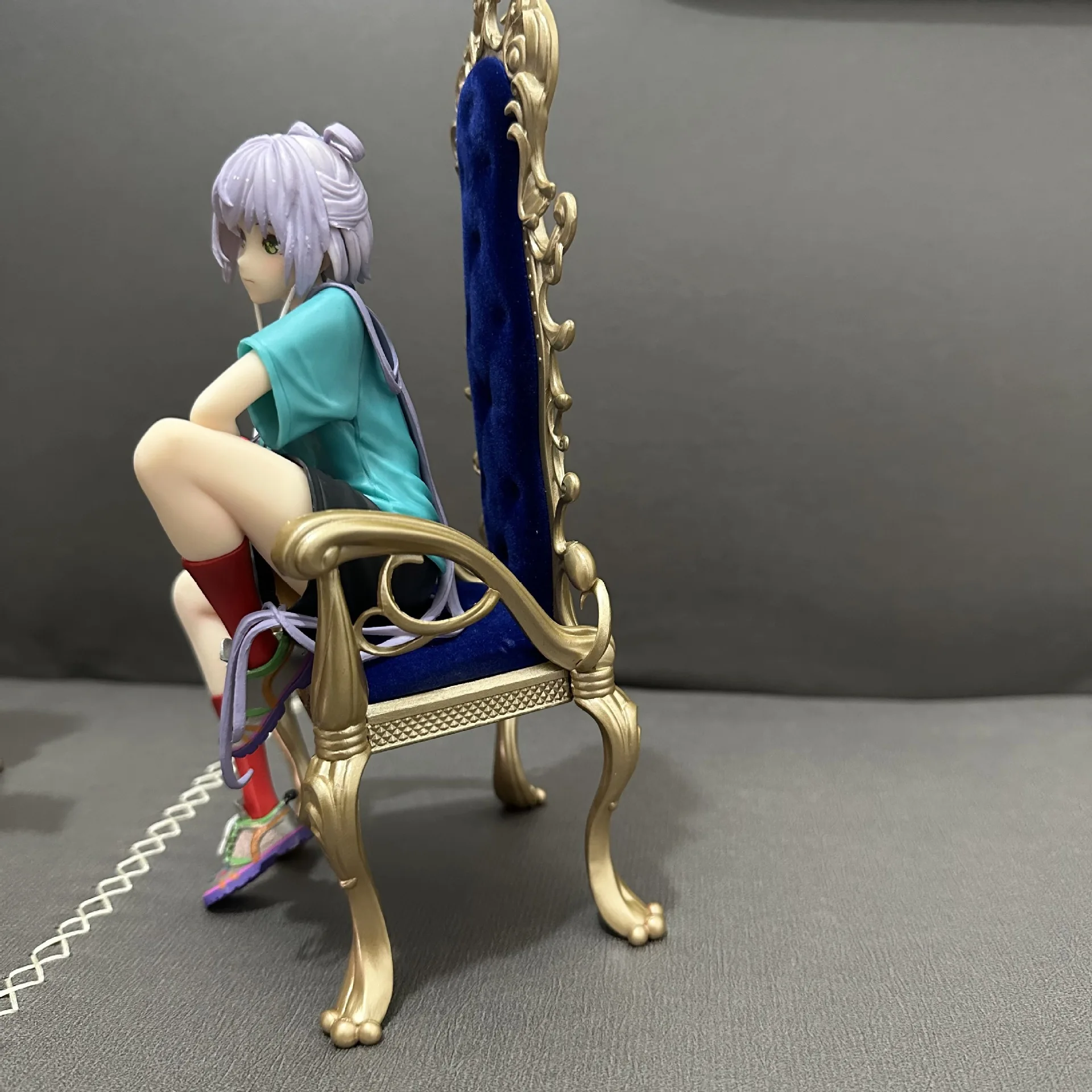 Anime Guy Sitting On Throne