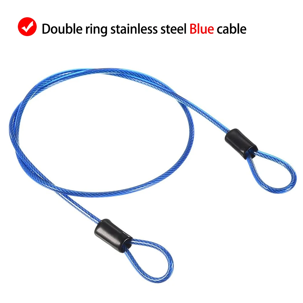 6PCS-2mm-Thick-Blue-PVC-Coated-Cable-304-Stainless-Steel-Wire-Rope ...