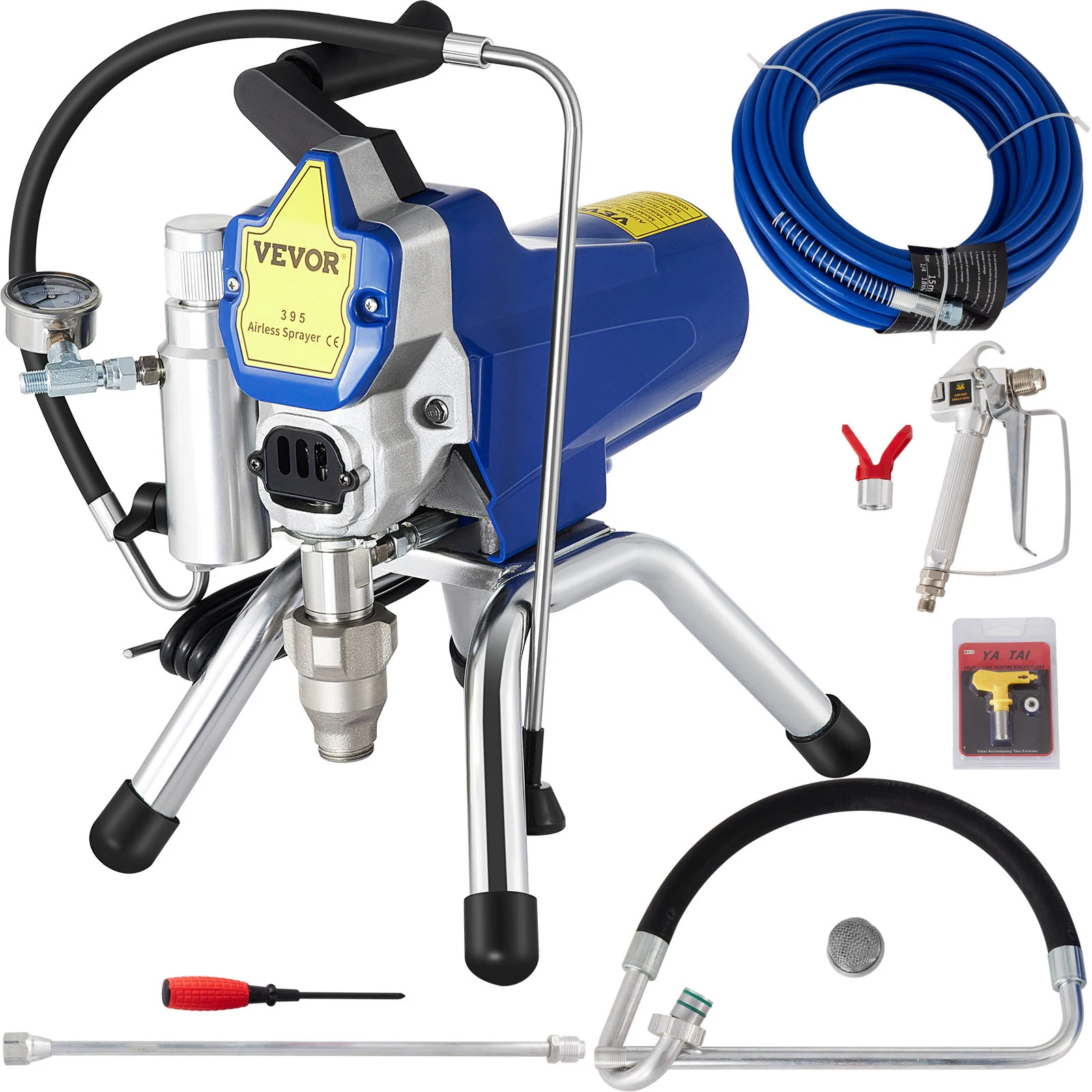VEVOR-Airless-Spraying-Machine-Professional-Ultra-Silent-Wall-Paint ...