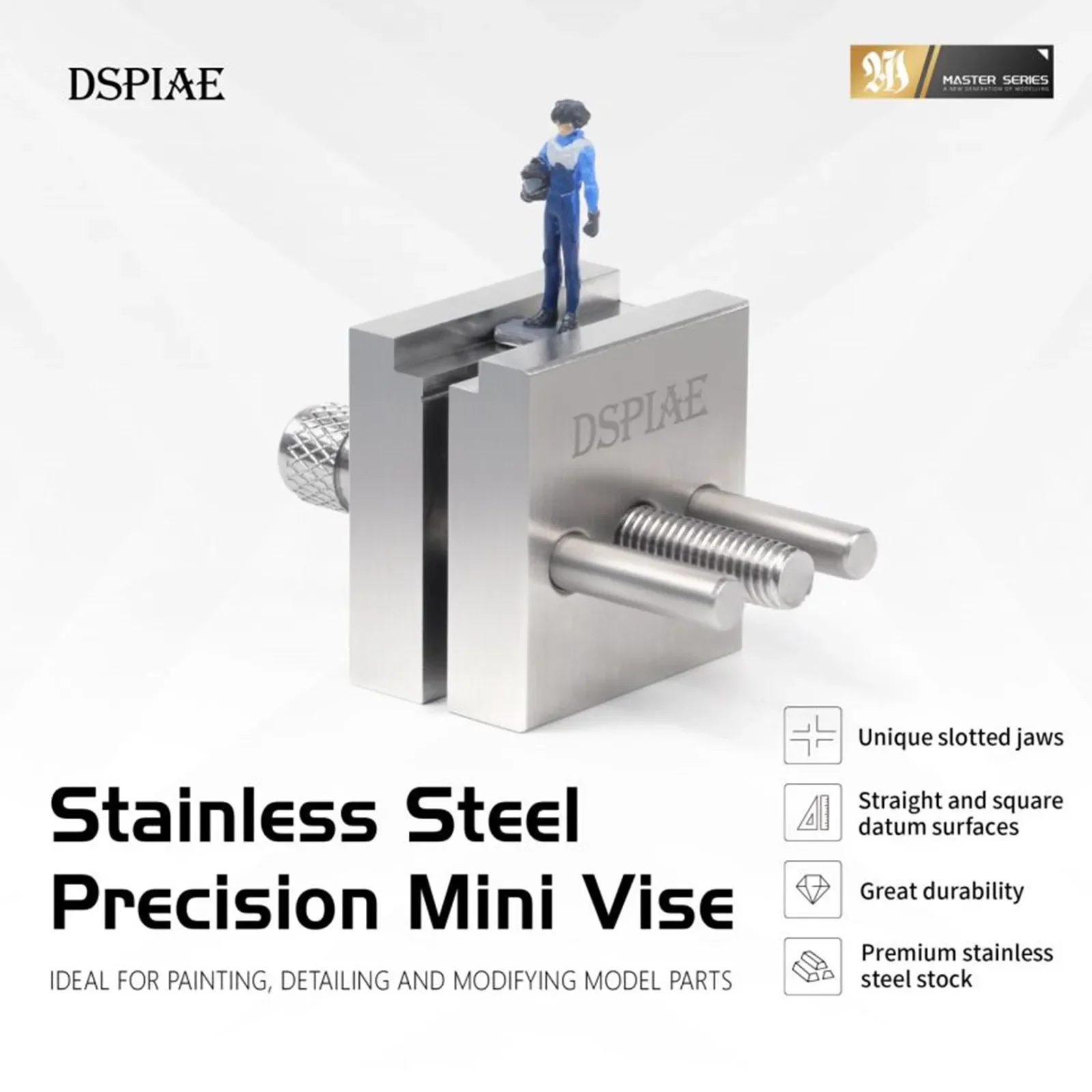 DSPIAE-AT-MV-Mini-Vise-Stainless-Steel-Precision-Model-Building-Tools ...
