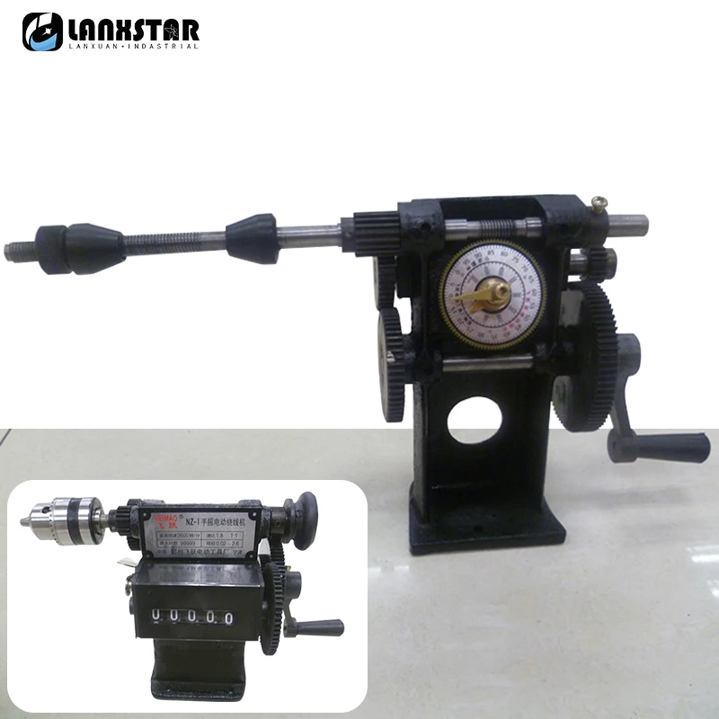 Manual Winding Machine Dual-purpose Hand Coil Counting Winding Machine ...