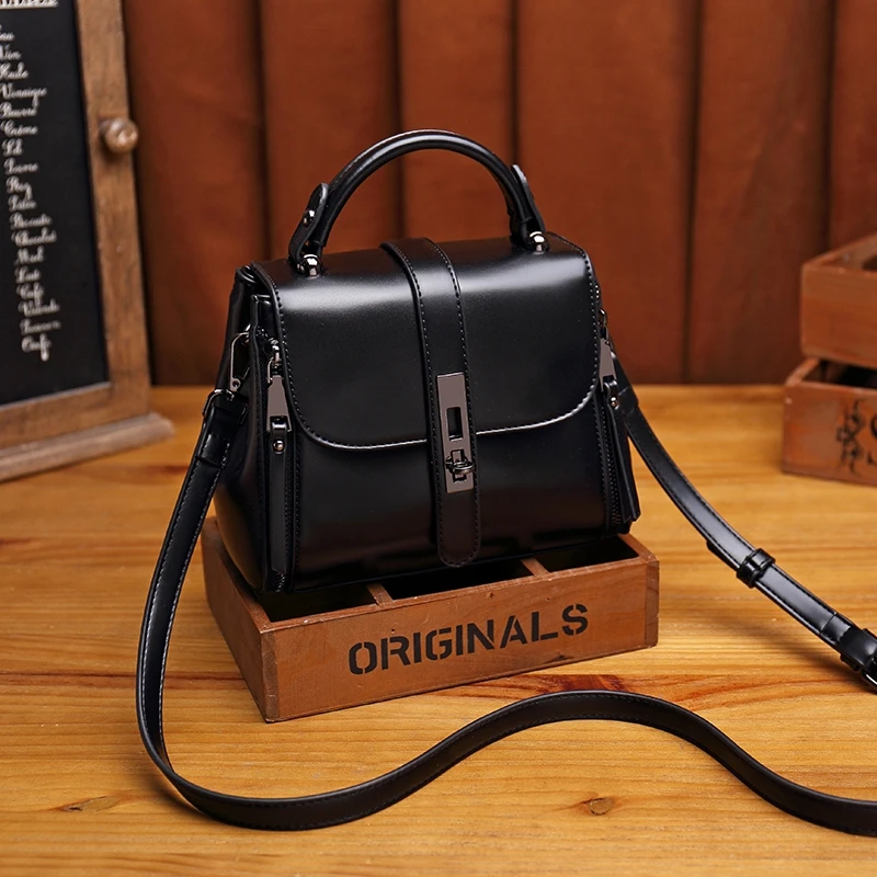 Fashion-Small-Square-Women-Shoulder-Bags-Lock-Solid-Color-PU-Leather ...