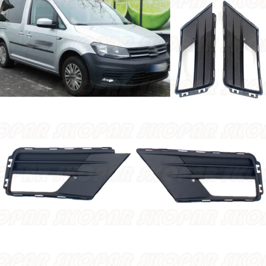 For VW Caddy 2018 2019 car accessories Front Bumper Fog Lamp Light ...