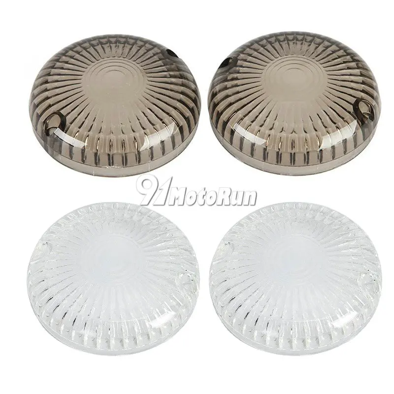 4 pcs Front / Rear Turn Signal Indicator Lenses Lens For Yamaha V Star ...