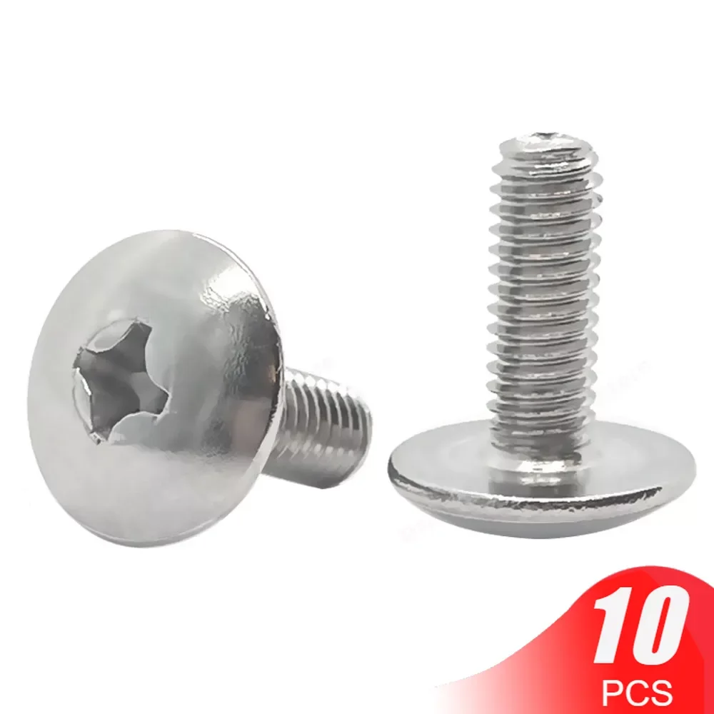 10pcs-Stainless-Steel-16mm-Super-Big-Head-Cross-Bolts-M6-Thread-12mm ...