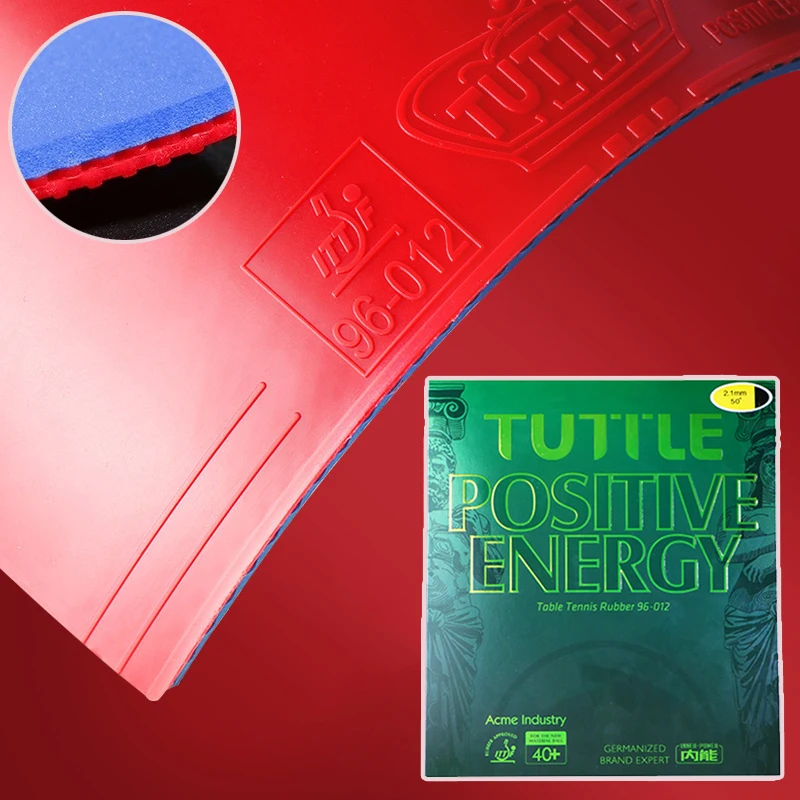 TUTTLE-Professional-Table-Tennis-Rubber-Colorful-Pips-In-Rubber-ITTF ...