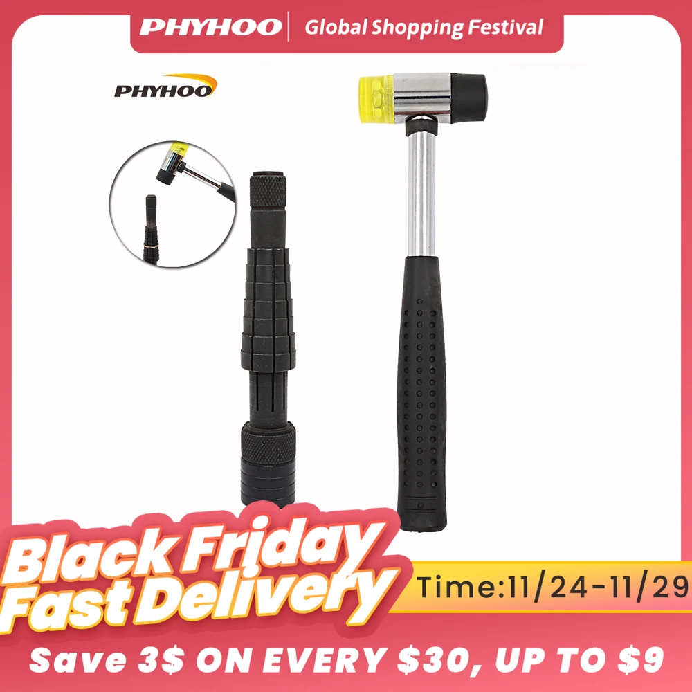 PHYHOO Ring Stretcher Enlarger Expander Mandrel Wedding Band Sizer ...