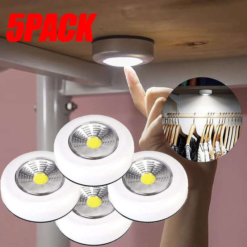1-2-3-5Pcs-LED-Mini-Touch-Night-Light-Battery-Powered-Closets-Furniture ...
