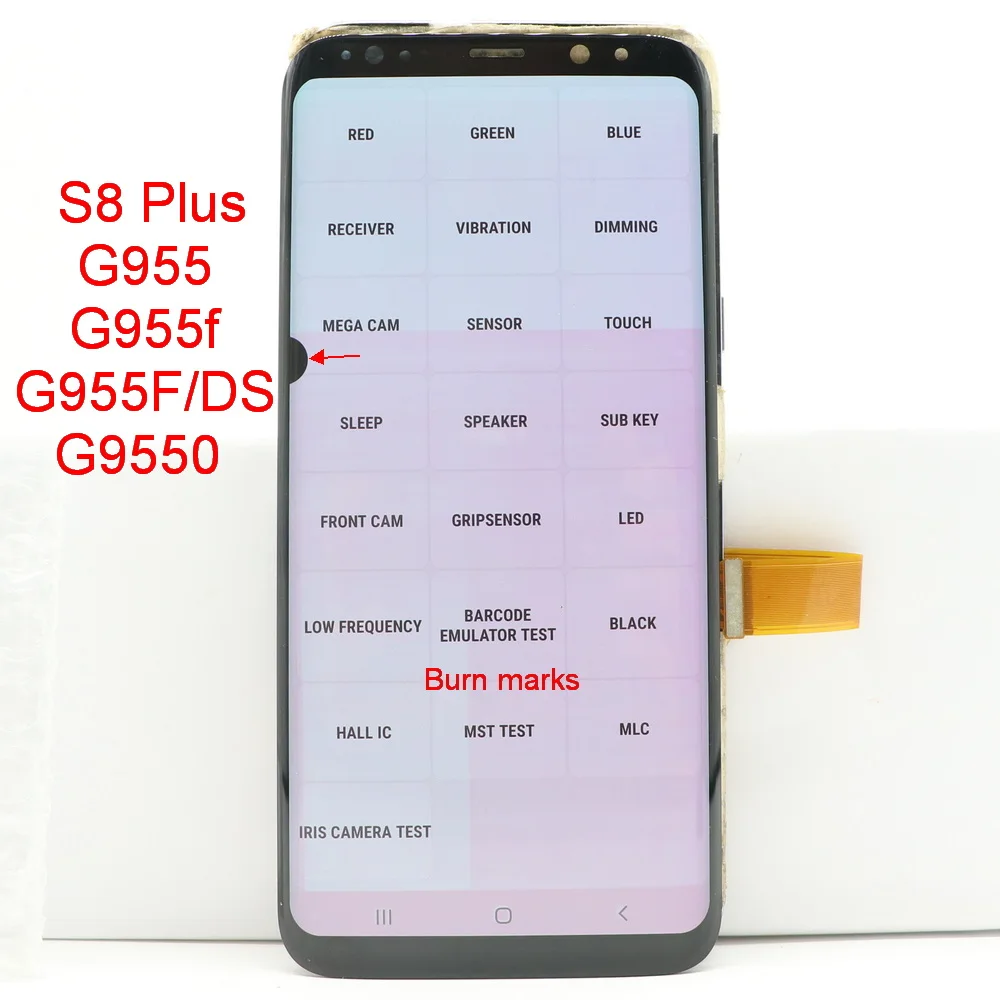With-defects-For-Samsung-Galaxy-S8-Plus-G955F-G955-S8-Display-With-Touch-Screen-Digitizer ...