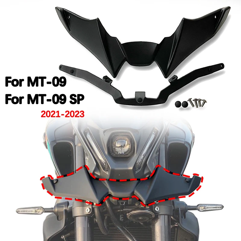 MT09-New-Motorcycle-Parts-Naked-Front-Spoiler-Winglet-Aerodynamic-Wing ...