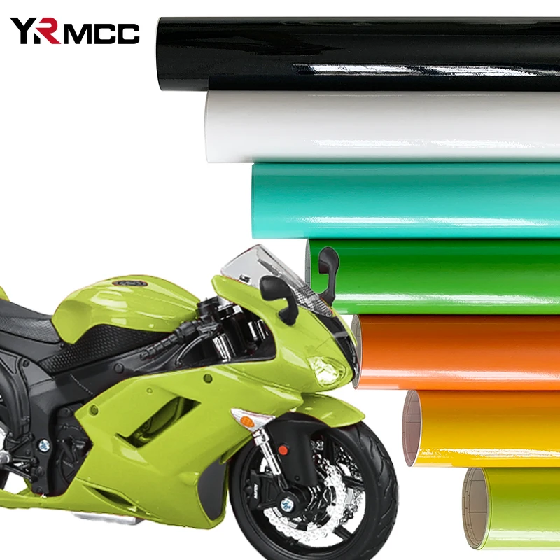 Car Body Film Glossy Waterproof Car Stickers DIY Motorcycle Wrapping ...