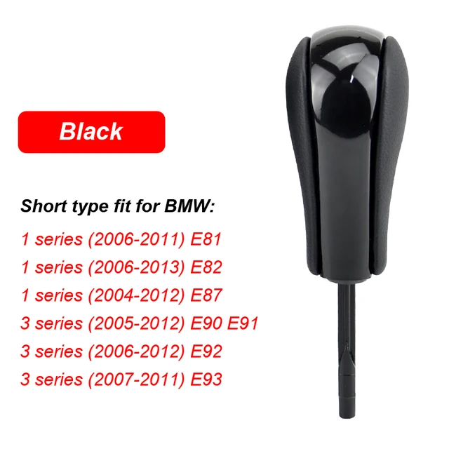 Automatic Car Gear Shift Knob For BMW E39 E46 E53 E60 E61 E63 E64 E81 E82 E87 E90 E91 E92 E93 ...
