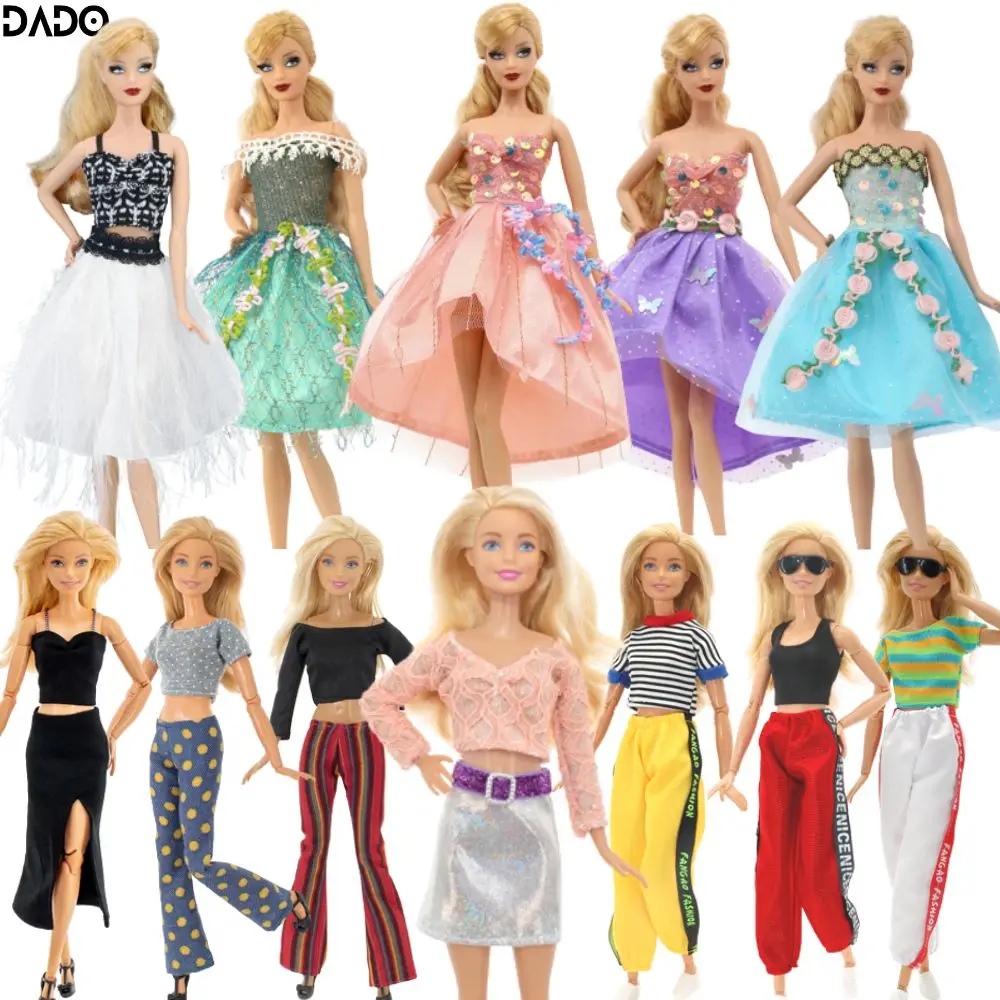 Barbie-Princesa-Bonecas-Set-Acess-rios-Roupas-Roupa-Di-ria-Casual-Moda ...