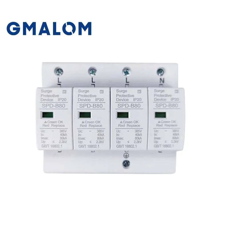 Surge-Protector-SPD-1P-2P-3P-4P-AC385V-20KA-40KA-65KA-80KA-100KA-AC ...