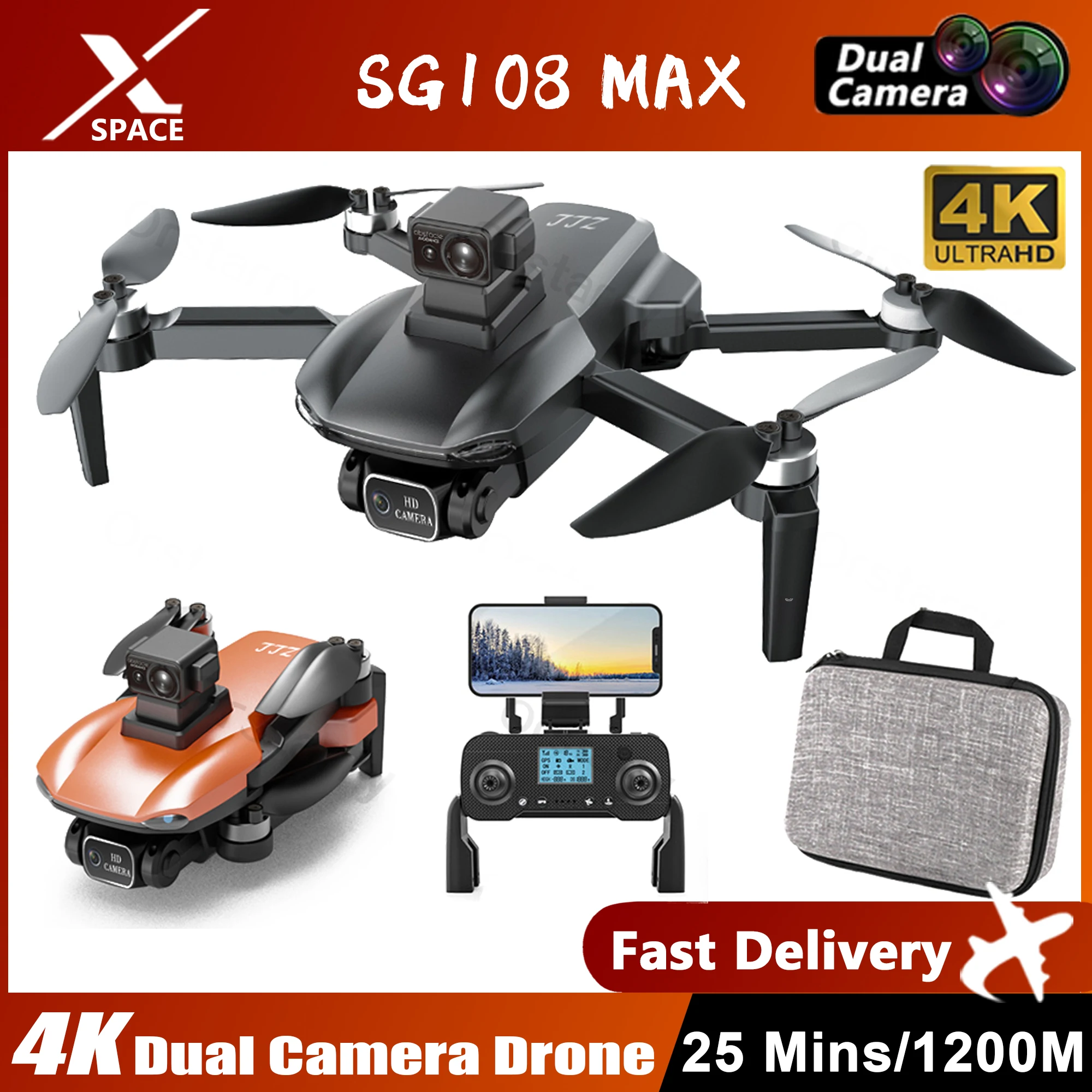 Dron-plegable-SG108-Pro-SG108-Max-cuadric-ptero-con-GPS-5G-Wifi-FPV-4K ...