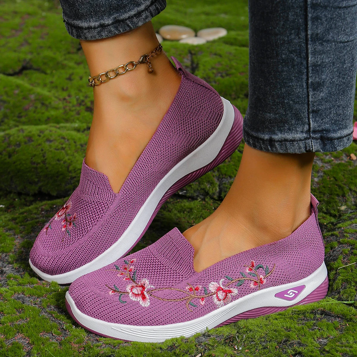 Summer-hot-selling-fly-woven-breathable-flat-bottom-mom-spring-summer ...