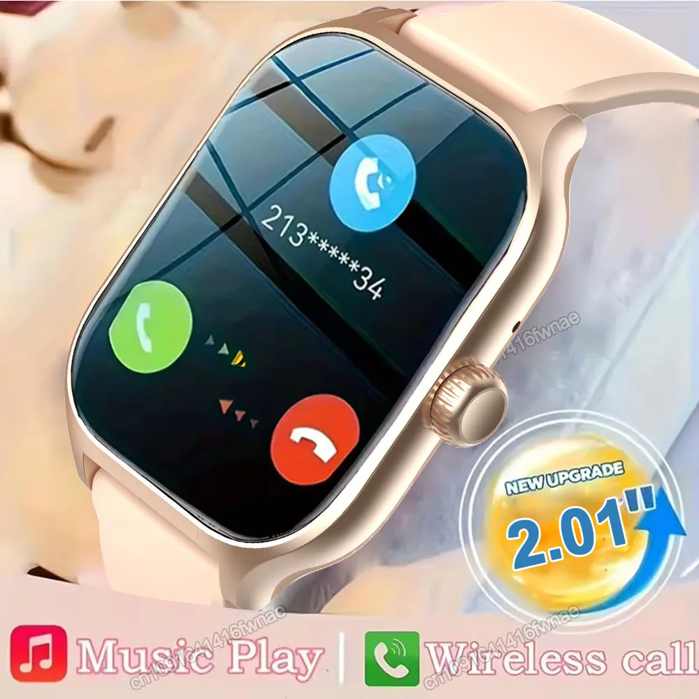 Smart Watch GTS Men Women 2.01'' Full Touch Screen Sport Fitness Watch ...