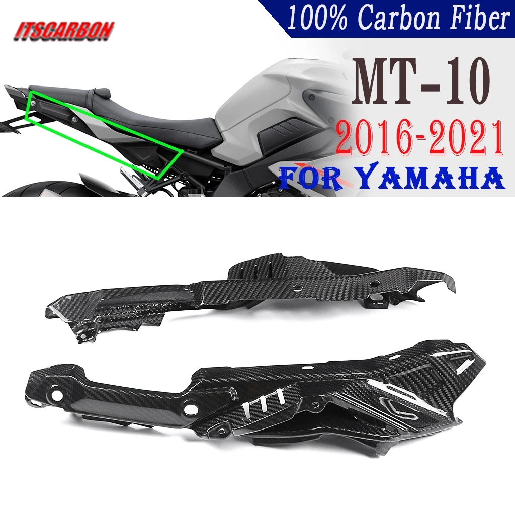 Real-Dry-Carbon-Fiber-Rear-Seat-Side-Panels-Parts-Fairing-Kits ...