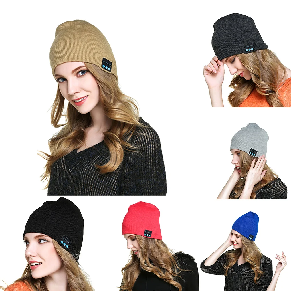 Wireless-Bluetooth-Smart-Hat-Earphone-Fashion-Baseball-Cap-Headset ...