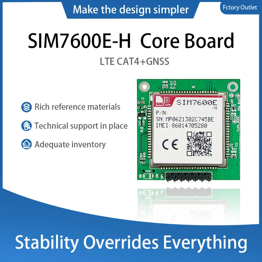 LTE-CAT4-module-board-SIM7600E-H-4G-LTE-cat-4-breakout-board-SIM7600E-H ...