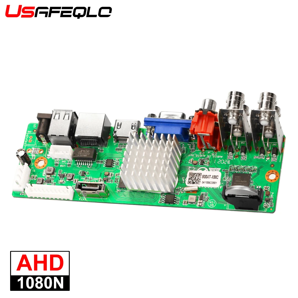 CCTV XM DVR 4 Canais 1080N 6 Em 1 Gravador De Vídeo 4Ch Bnc Board IP ...