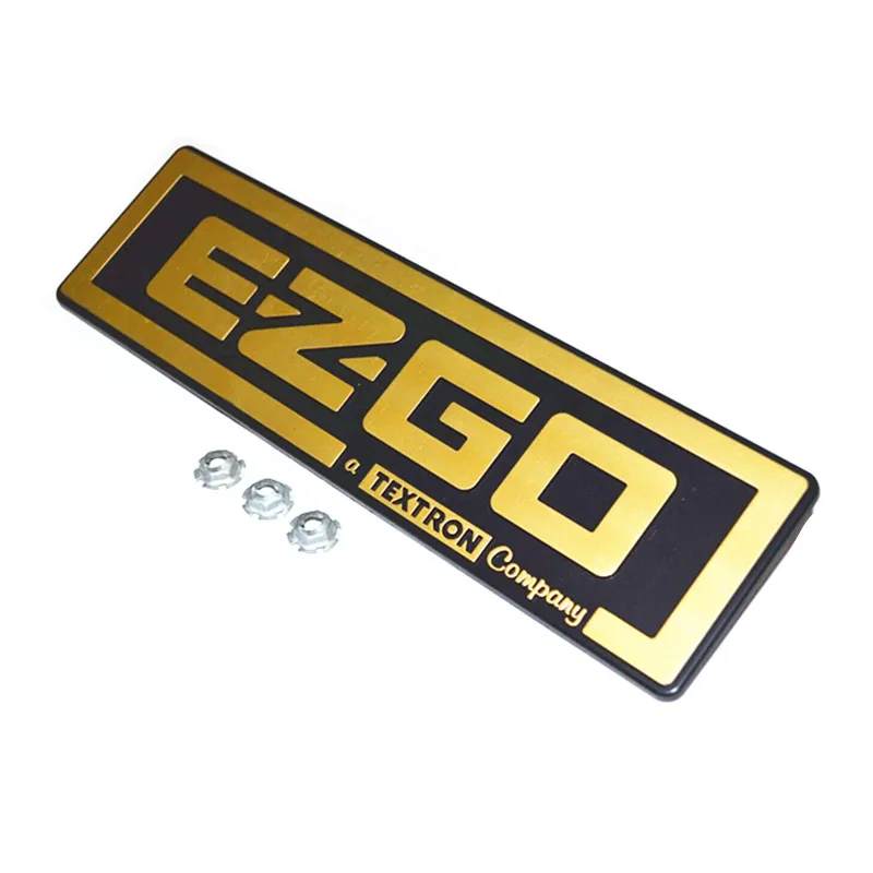 EZGO-TXT-and-Medalist-Factory-Golf-Cart-1989-2010-Black-and-Gold-Front ...