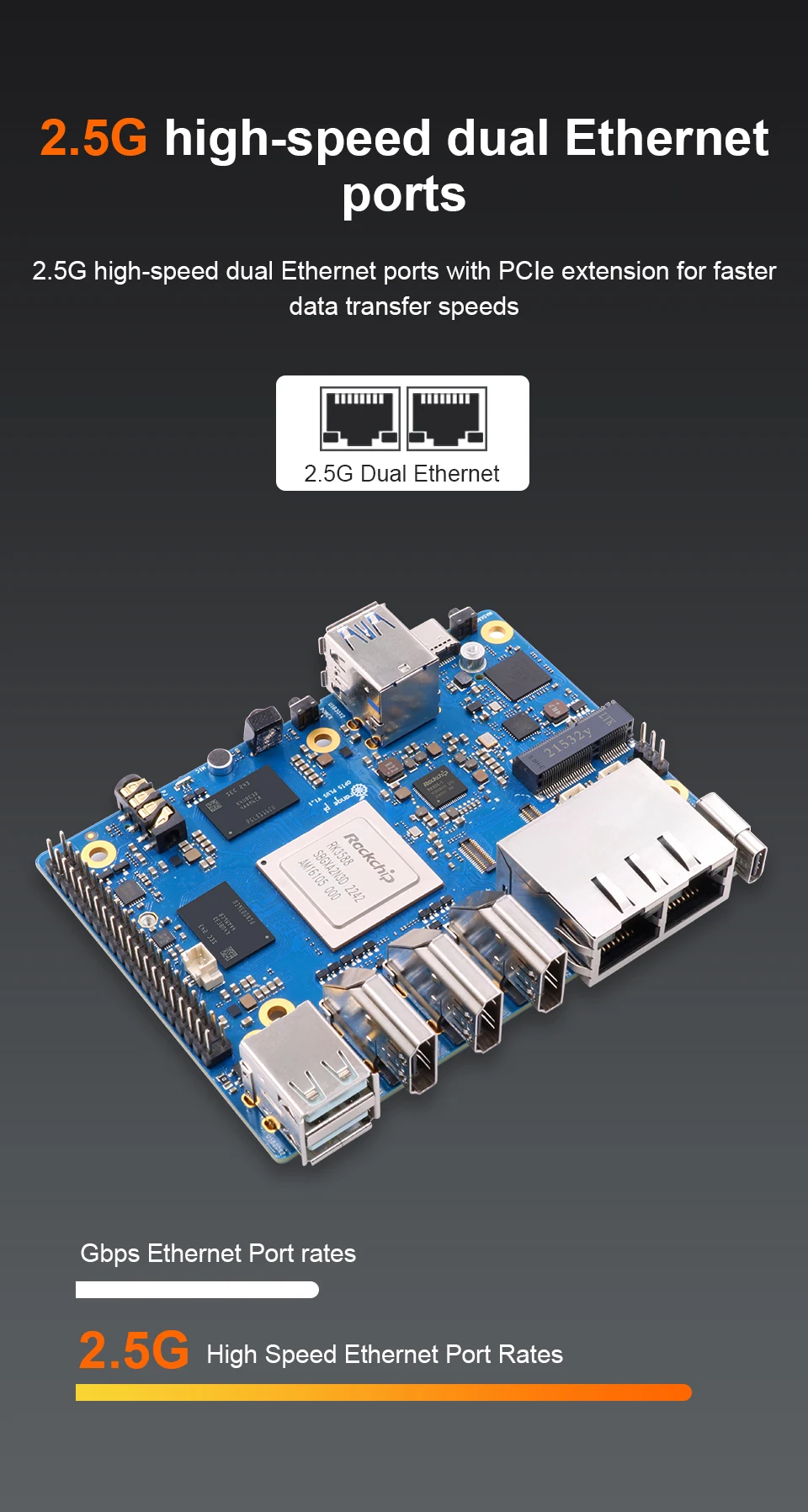 Orange Pi 5 Plus 8GB (supports Android, Ubuntu and Debian OS) - Orange Pi - Arduino, Raspberry ...