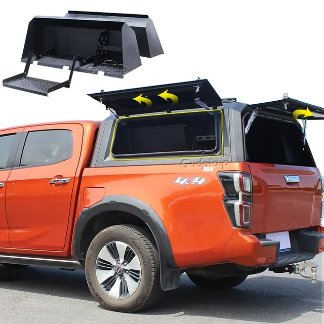 pickup truck topper hardtop with Emergency Recovery Board hard top ...