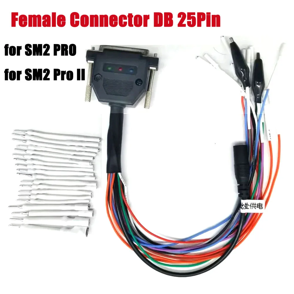 SM2-Pro-II-Universal-j2534-ODB2-Cable-DB-25pin-Eobd-Scanner-Tool ...