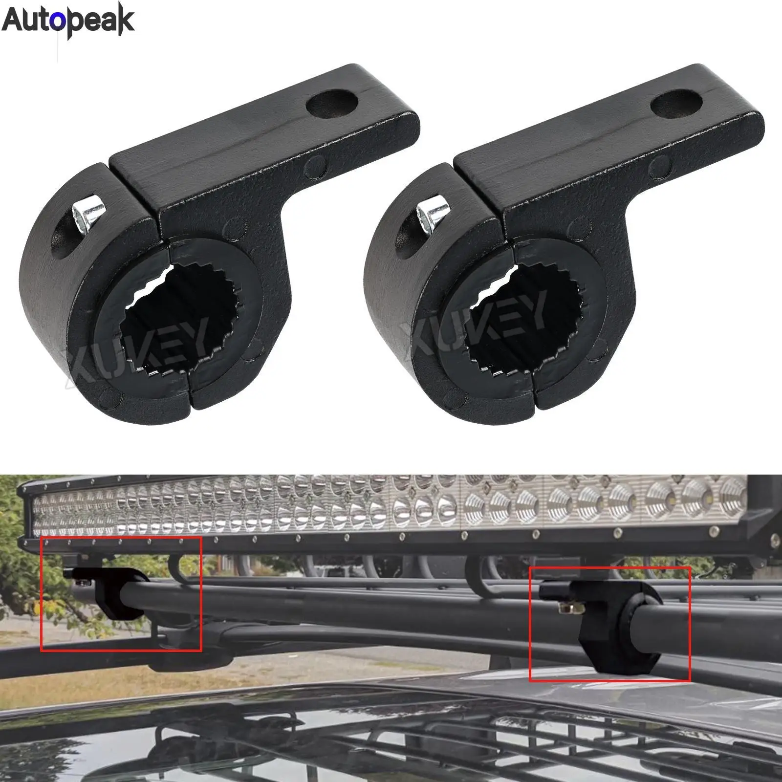 2pcs-Universal-Motorcycle-Headlight-Sponge-Clamp-Brackets-2-5cm ...