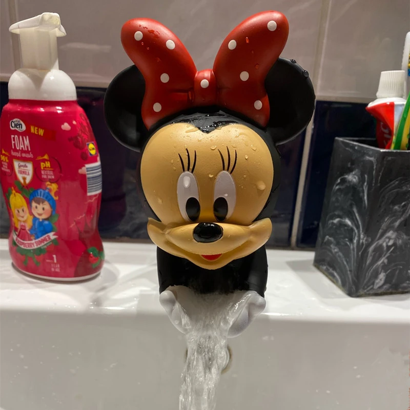 Disney Mickey Minnie Mouse Stitch Panda Faucet Extender Water Saving ...