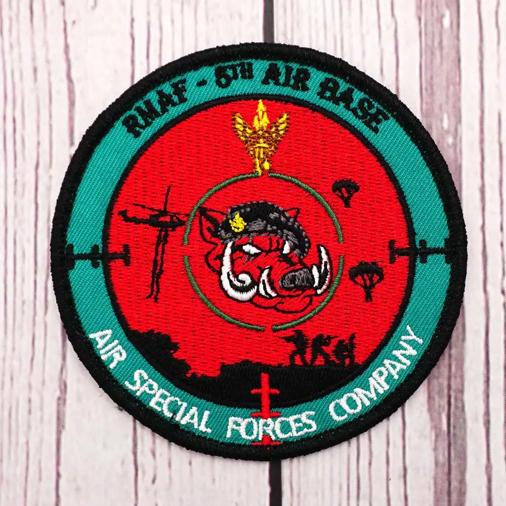RMAF-5TH-AIR-BASE-AIR-SPECIAL-FORCES-COMPANY-Embroidered-Patch-Hook ...