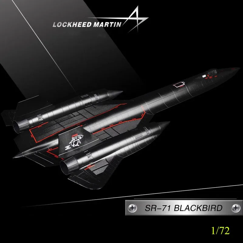 1-72-American-SR-71-Blackbird-High-altitude-Reconnaissance-Aircraft ...