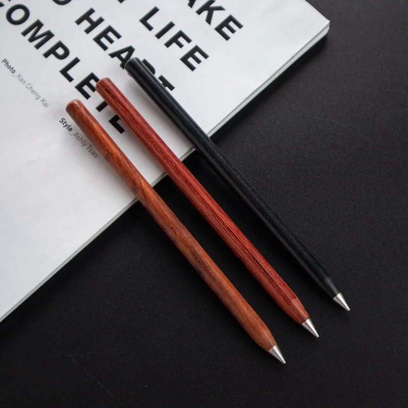 Durable Wooden Eternal Pencil Without Ink Unlimited Writing ...