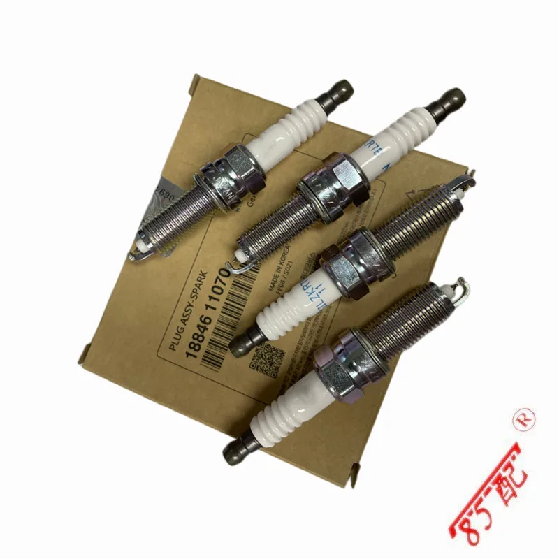 4pcs-1884611070-SILZKR7B11-Original-Iridium-Spark-Plugs-For-Hyundai ...