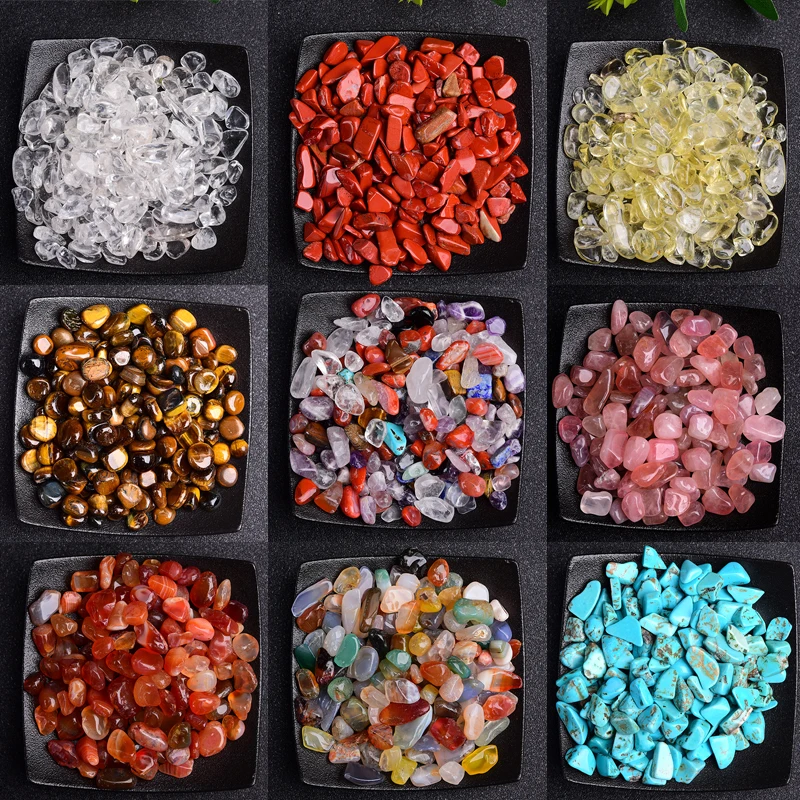50/100g Natural Stones Gravel Crystals Chip Quartz Minerals Reiki ...