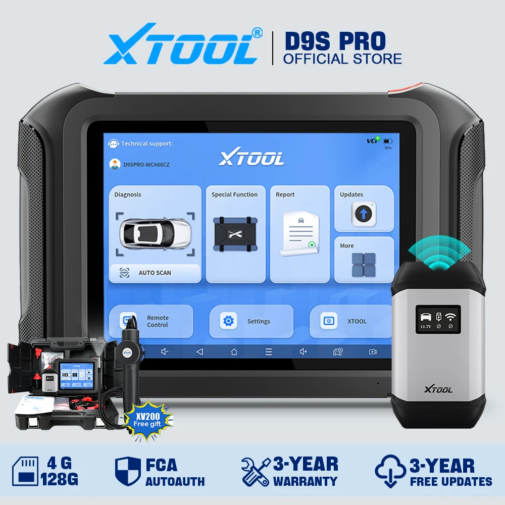 XTOOL-D9S-PRO-D9SPRO-Car-Diagnostic-Tools-ECU-Programming-Coding ...