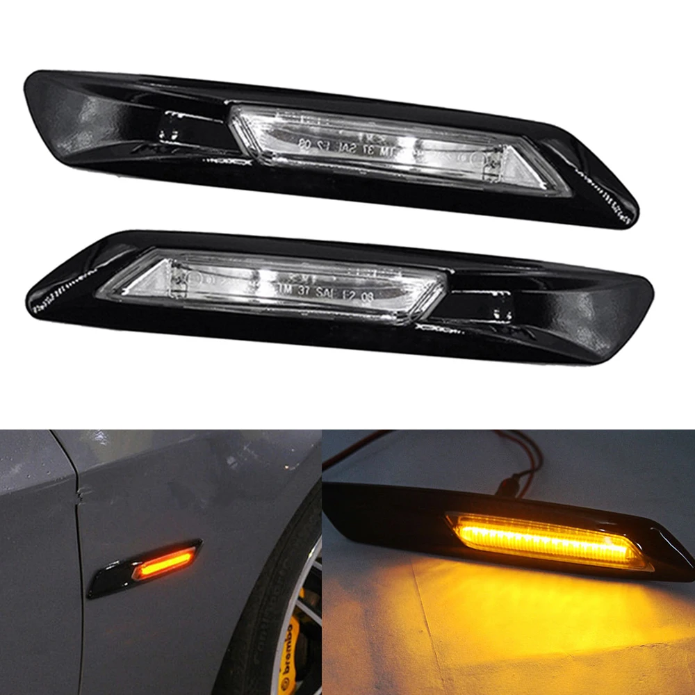 Car-Front-Side-Turn-Signal-Lamp-Marker-Light-Fender-Light-For-BMW-5 ...