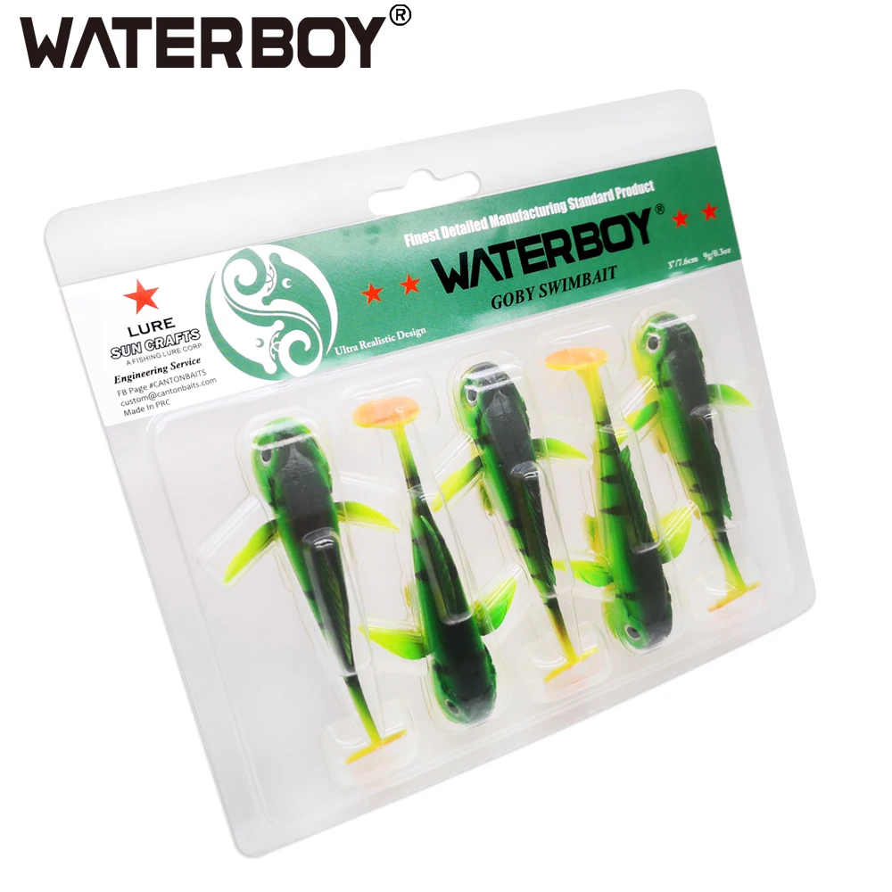 5pcs-Pack-Goby-Paddle-Soft-Bait-80mm-9-5g-New-Ultra-Realistic-Design ...