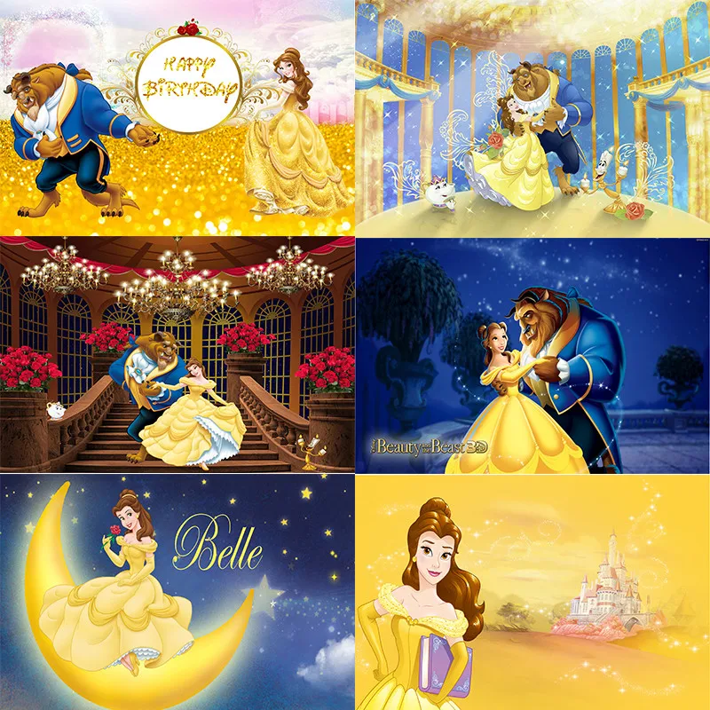 Princess Belle Birthday Wallpaper