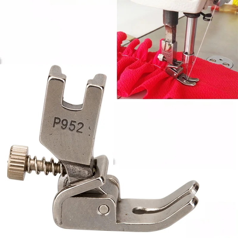 1pcs-P952-Flat-Car-Computer-Adjustable-Folding-Presser-Foot-Wrinkling ...